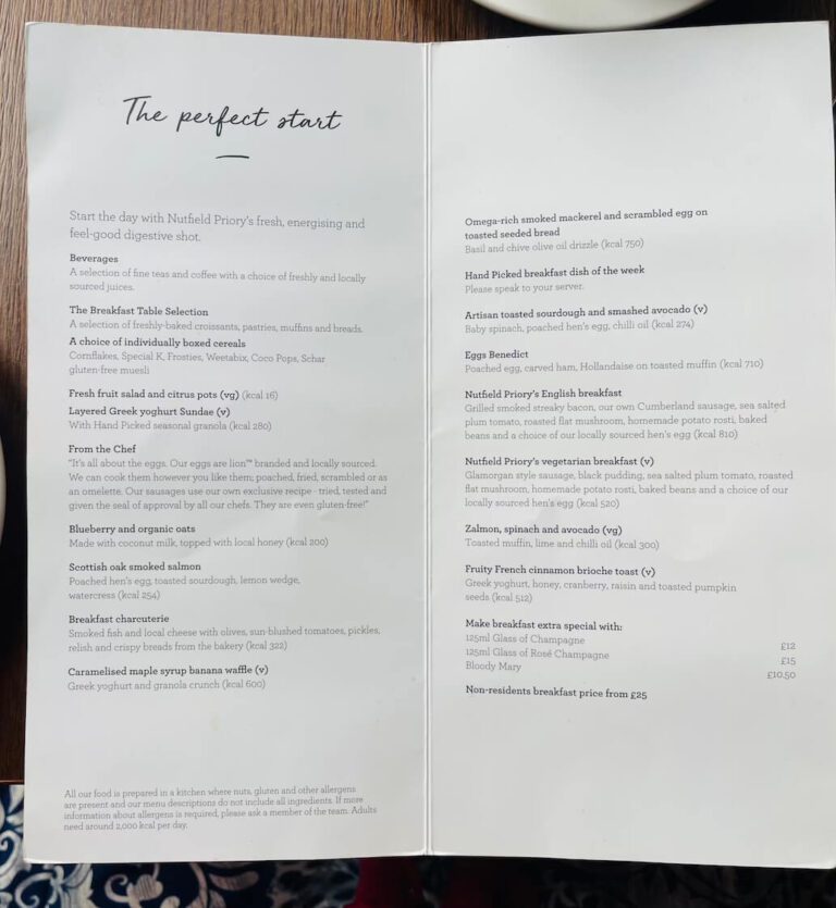 Nutfield Priory hotel and spa: Surrey hotel with stunning views - ALadyofLeisure